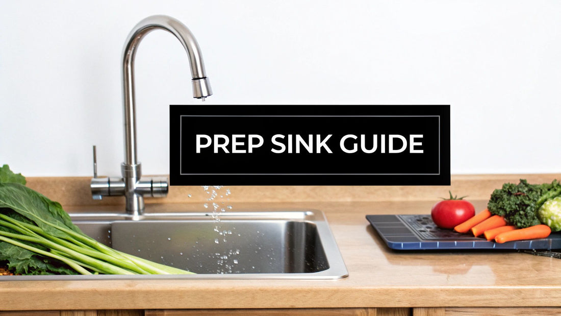 Your Guide to Choosing the Perfect Commercial Prep Sink – Encore Seattle