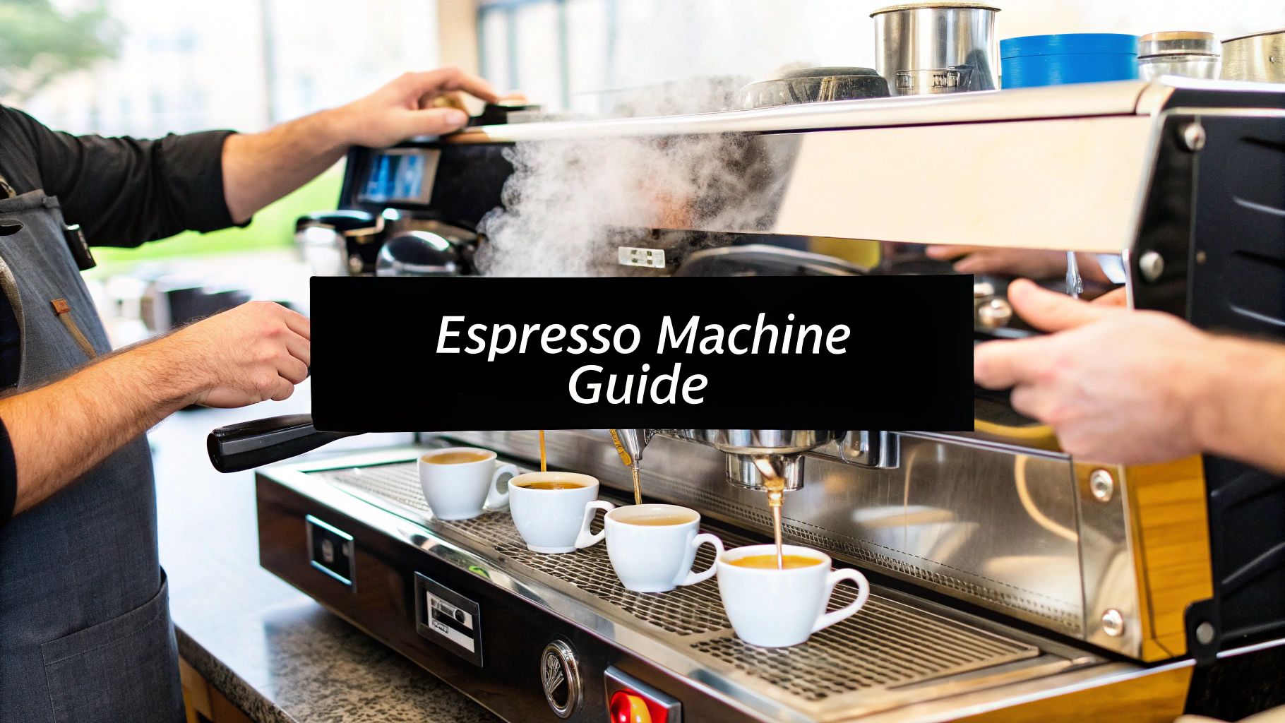 How to Choose an Espresso Machine for Your Restaurant – Encore Seattle