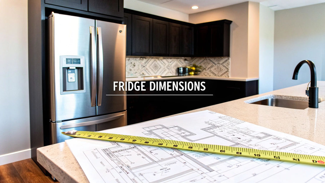 Under cabinet fridge dimensions: A Practical Guide to Measuring ...